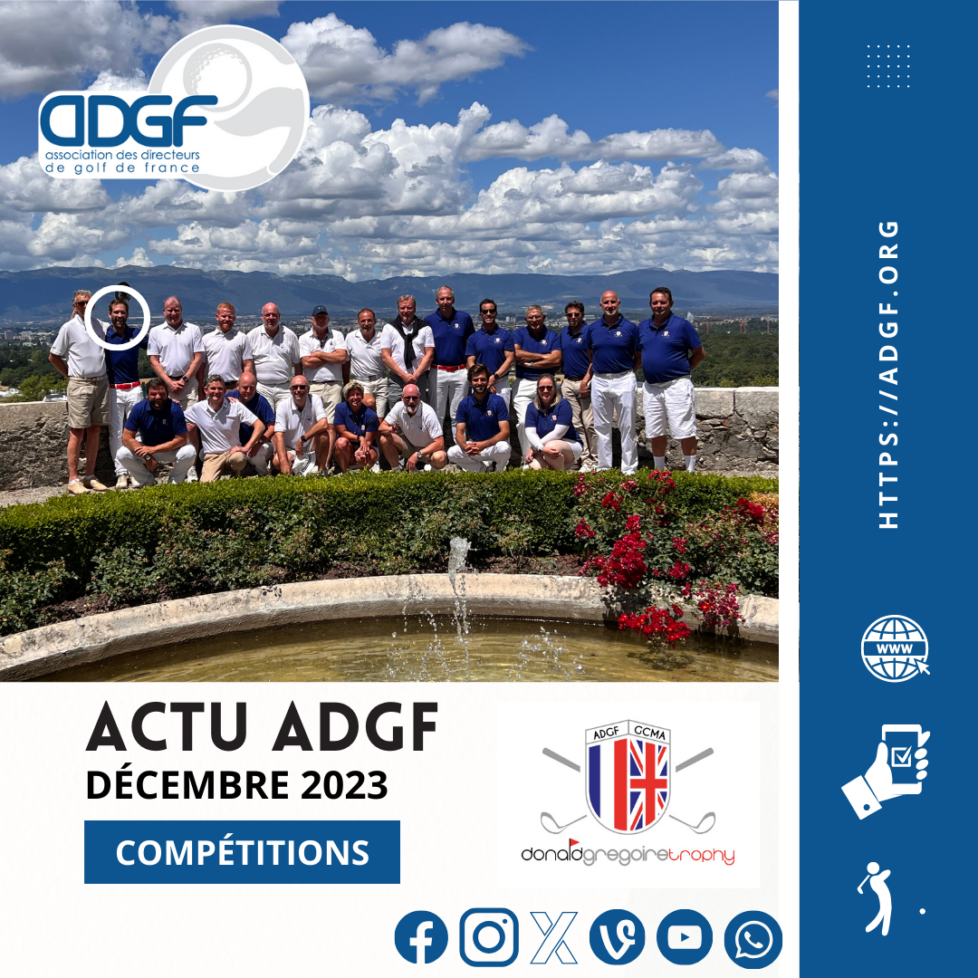 Actualités - Un nouveau capitaine pour l'équipe ADGF en Donald Grégoire ...